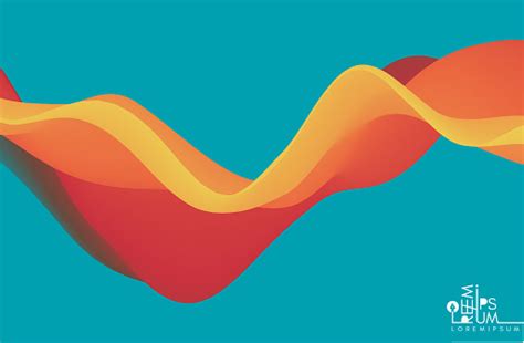 현대 그라데이션 색상 추상 물결 모양 배경입니다 트렌디 한 액체 디자인 모션 사운드 웨이브 배너 전단지 및 프리젠 테이션을위한 벡터 그림 0명에 대한 스톡 벡터 아트 및