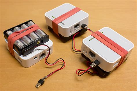 Battery Powered Tp Link Tl Mr Routers Kai Christian Bader