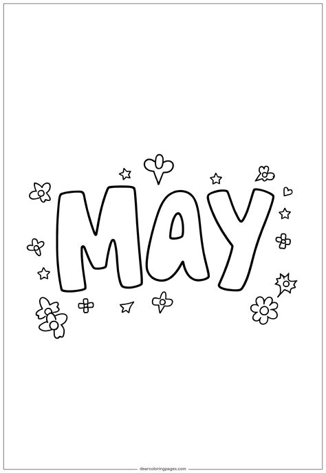 May Coloring Pages For Adults Printable 2025