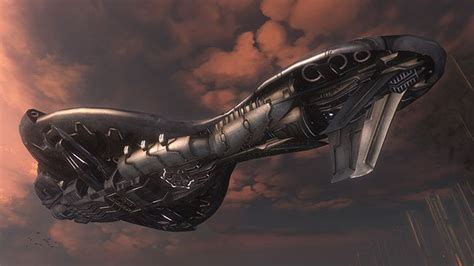 Vehicles Universe Halo Official Site The Covenant Starship Concept Halo