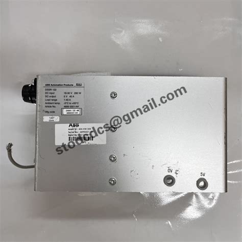 ABB DSSR122 Input And Output Module Xiamen XiongBa Automation