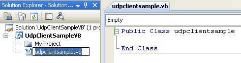 The VB NET UDP Client And Server Programming Information And The Code Access Security