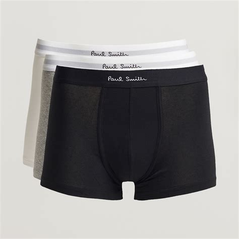 Paul Smith Pack Trunk White Black Grey At Careofcarl Com