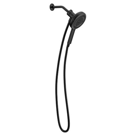 Moen Attract 6 Setting Rain Shower And Handheld Shower Head With Magnetic Dock In Matte Bl