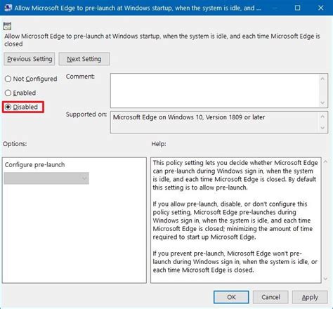 How To Stop Loading Microsoft Edge Processes At Startup On Windows 10