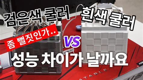 흰색 Cpu 쿨러는 도료를 한번 더 칠하니까 냉각 성능이 떨어질까요 ♨･o･♨ Youtube