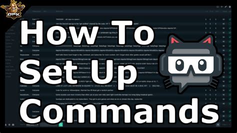 Streamlabs ChatBot How To Set Up Commands Fast Easy YouTube