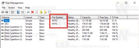How To Find File System Of Drive In Windows 10