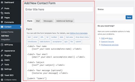 contact form 7 vs wpforms the best option for wordpress