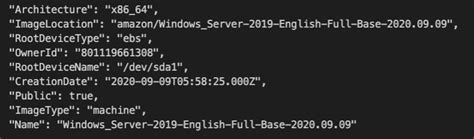 Creating An Ec2 Module That Filters For The Latest Windows Server Ami