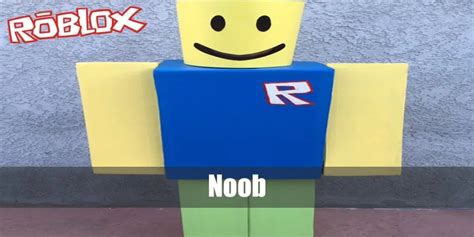 Noob Costume From Roblox For Halloween