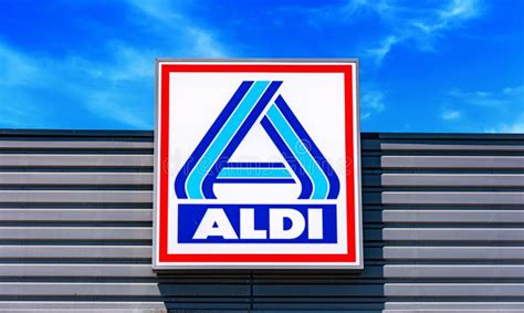 Aldi Nord Logo Sign Of The Supermarket Editorial Stock Image Image Of