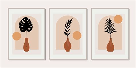 갤러리 월 아트 세트 3 인쇄 가능한 미니멀리스트 프린트 0명에 대한 스톡 벡터 아트 및 기타 이미지 0명 가리기 그래픽 프린트 Istock