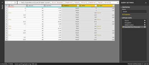 Manejo De Errores SI ERROR De Archivos De Excel En Power BI Power Query Powered Solutions