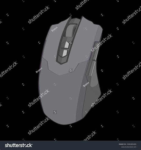 Coloring Computer Mouse Outline Drawing Vector Stock Vector Royalty Free 2306385495 Shutterstock