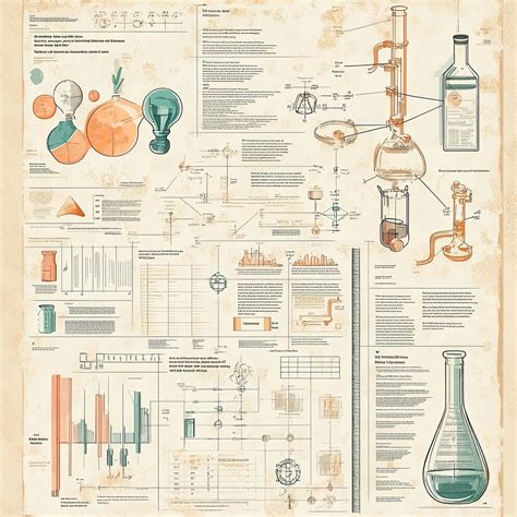 Detailed Illustration Of Lab Equipment And Scientific Processes For