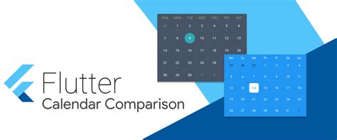 Flutter Calendar Libraries Comparison Artofit