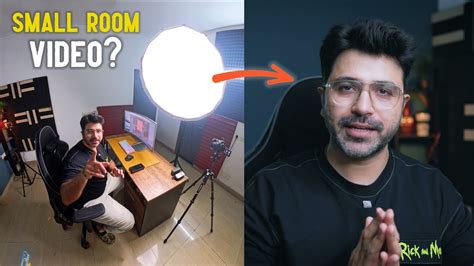 How To Make Professional Youtube Setup In A Small Room Youtube