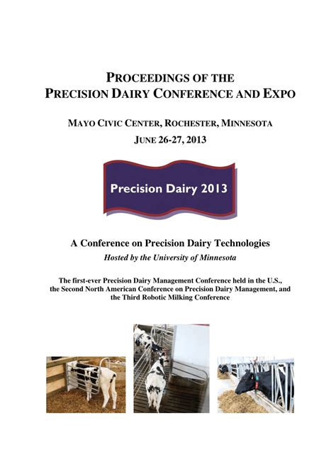 Pdf Analysis Of Investment In An Estrus Detection System For Dairy Farms