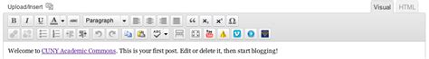 Feature 1666 Custom Tinymce Toolbar Buttons Cuny Academic Commons
