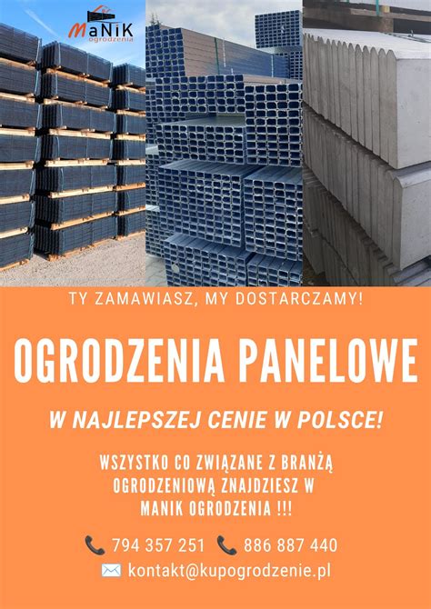 Ogrodzenia Panelowe 3d 153cm 123cm Słupki Podmurówka Ceownik łącznik