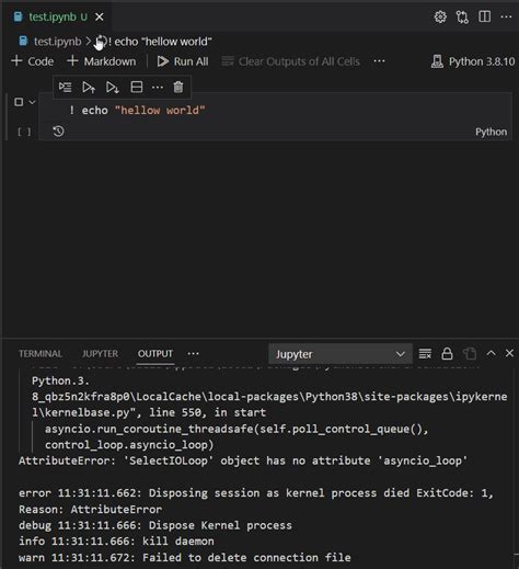 Jupyter Notebook Hangs Cell Runs Continuously Unable To Interrupt