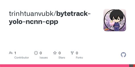 GitHub Trinhtuanvubk Bytetrack Yolo Ncnn Cpp