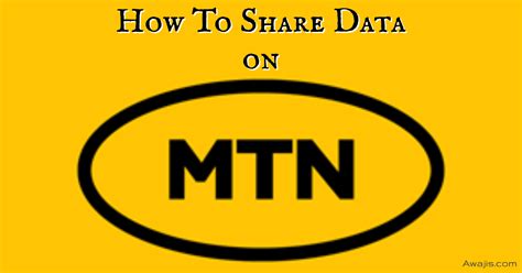 How To Share Data On MTN Update Quick Simple Steps