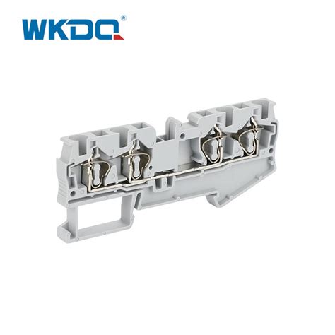 DIN Rail Jst Qu Spring Terminal Block China DIN Rail Terminal Block And Spring Clamp
