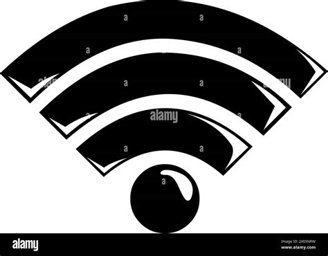 Wifi Internet Connection Signal Stock Vector Images Alamy