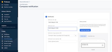 Android：接收來自 Fcm 的 Push Notifications Waynes Talk