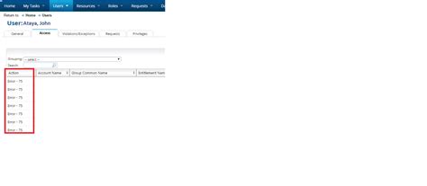 Rsa Identity Governance And Lifecycle Shows Error 75 On The User