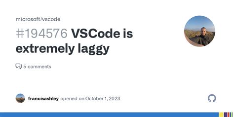 Vscode Is Extremely Laggy · Issue 194576 · Microsoftvscode · Github