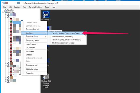 ctrl alt end inside rdp sessions inception · issue 1455 · mremoteng