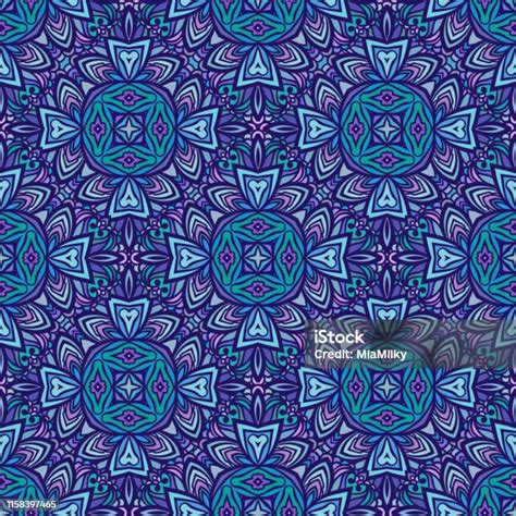 모로코 스타일의 모자이크 타일의 원활한 패턴 이슬람 전통 장식 기하학적 배경입니다 벡터 그림입니다 모자이크에 대한 스톡 벡터 아트 및 기타 이미지 Istock