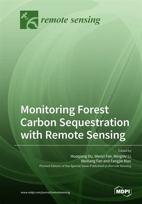 Monitoring Forest Carbon Sequestration With Remote Sensing Mdpi Books