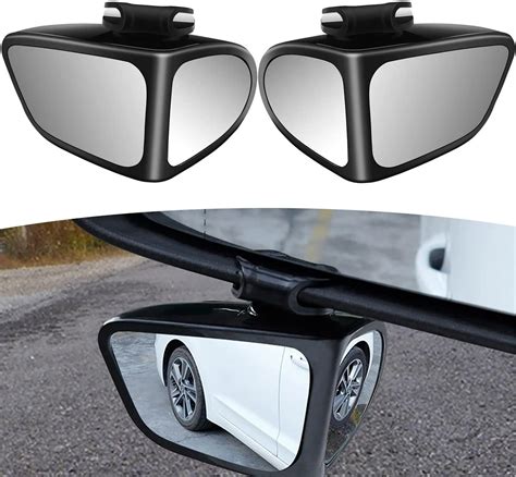 Black Car And Truck Rear View Mirrors Blind Spot Blind Spot Mirror 2 Pcs
