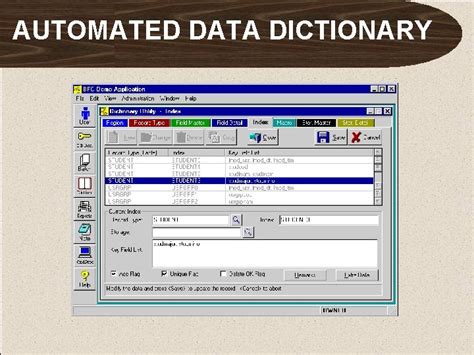 Data Dictionary Data Dictionary Introduction The Data Dictionary