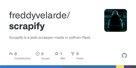 Github Freddyvelardescrapify Scrapify Is A Web Scrapper Made In