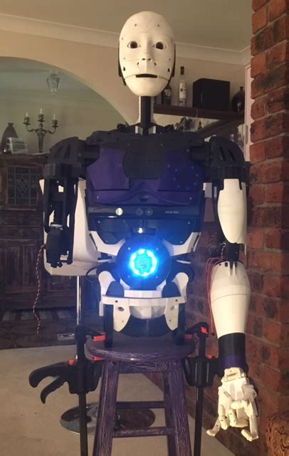 Current Status Of My Inmoov Ghost Myrobotlab