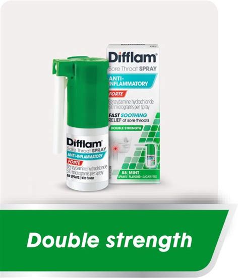 Buy Difflam Plus Sore Throat Anaesthetic Spray Watermelon 30ml Online
