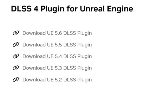 Nvidia Releases Dlss4 Plugin For Unreal Engine 56