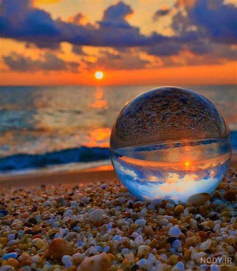 پس زمینه غروب عکس نودی