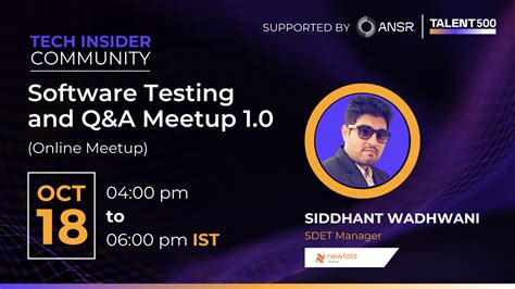 software testing and qa meetup 1 0 linkedin