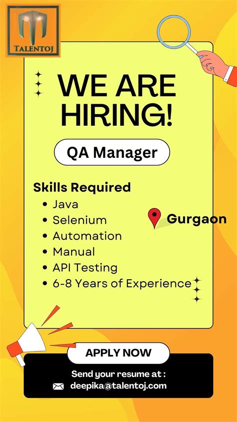 Talentoj On Linkedin Hiring Qamanager Automationtesting