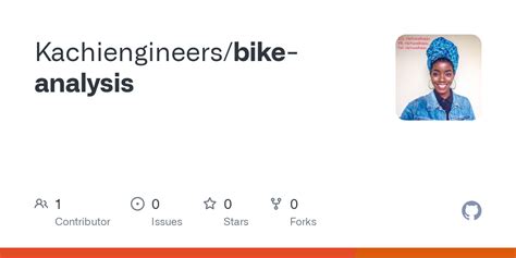 GitHub Kachiengineers Bike Analysis