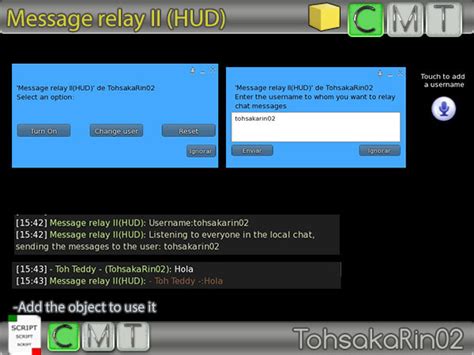 Second Life Marketplace Message Relay Iihud