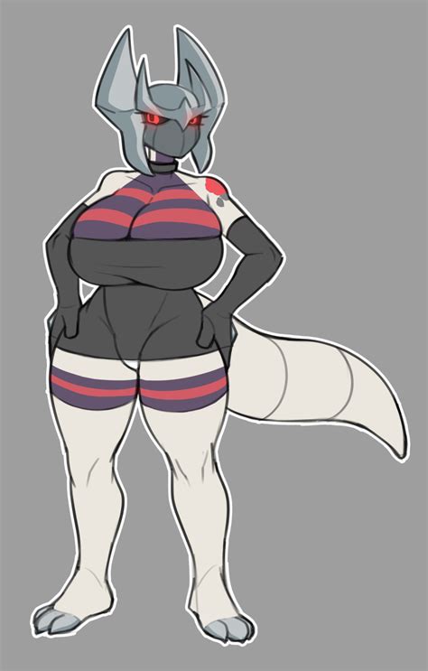 Rule 34 Big Breasts Breasts Female Reddrago Thick Thighs Wide Hips