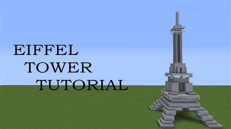 Eiffel Tower Schematic Minecraft