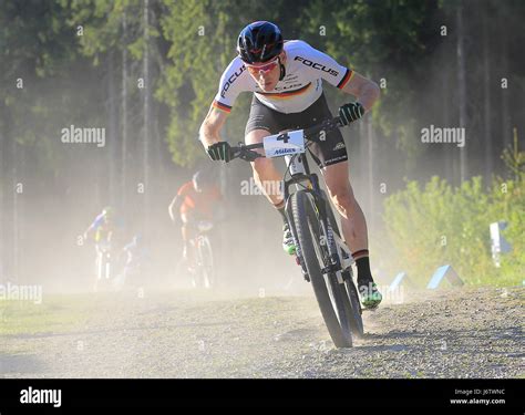 Winner Markus Schultze Of Germany During The Short Track Exhibition